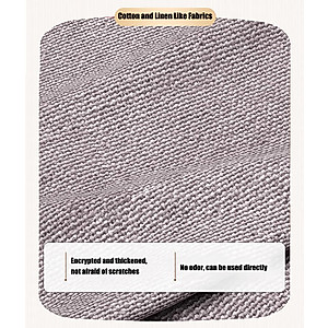 AARAINBOW 4 Pcs Closet Clothes Organizer Bins, Fabric Storage Box with Steel Frame Stackable Shelf Storage Baskets Large, Fabric Storage Baskets Foldable Closet Shelf Storage Containers, 23L (4 Gray)