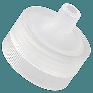 Ks-Tek Plastic Clear Reusable Syringe Filter Used with Filter Membranes, Durable and Stable for Lab Filtration (25mm,3)