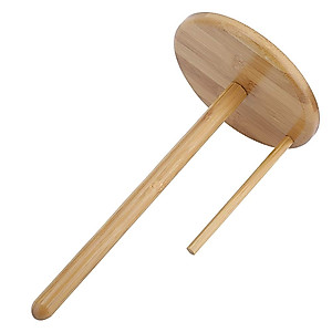 Paper Towel Holder,Wooden Paper Towel Holder Countertop,Detachable Bathroom Towel Roll Stand for Kitchen & Dining Room