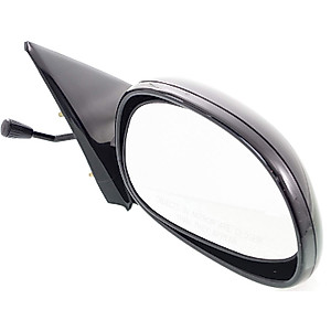 Kool Vue Mirror Set Compatible With 1992-1995 Honda Civic, Manual Folding, Manual Remote Glass, Paintable Driver and Passenger Side