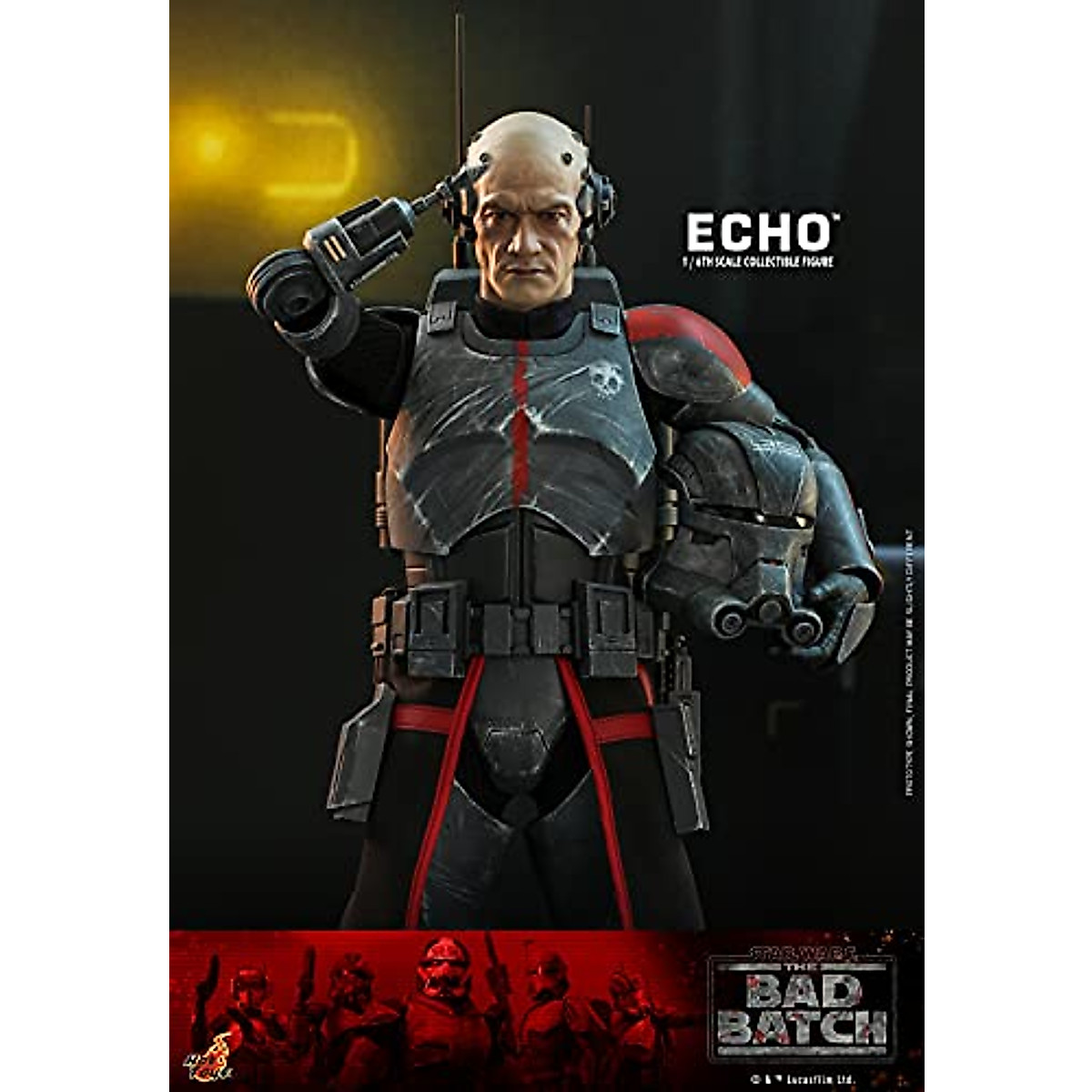 Hot Toys 1:6 Echo - Star Wars: The Bad Batch, Black