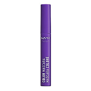 NYX Professional Makeup Color Mascara, Purple, 0.32 Ounce