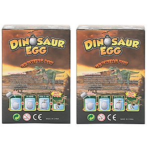 Surprise Growing Dinosaur Hatch Egg Kids Novelty Toy- Pack of 2