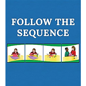 Carson Dellosa Education Carson Dellosa Learning to Sequence Pre-Reading Puzzle Game Set for Kids, Preschool Learning Activity, Storytelling Game for Classroom and Homeschool (42 pc), 9" x 2" x 9"