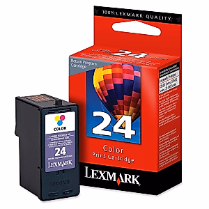 Lexmark 18C1524 (24) Ink Cartridge, Tri-Color - in Retail Packaging