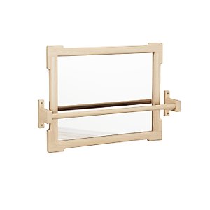 Ogears Montessori Pull Up Bar for Infants, Montessori Small Mirror is Suitable for Babies 6-18 Months, Kids Baby Registry Item