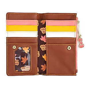 Loungefly Hello Kitty Pumpkin Spice All Over Print Flap Wallet