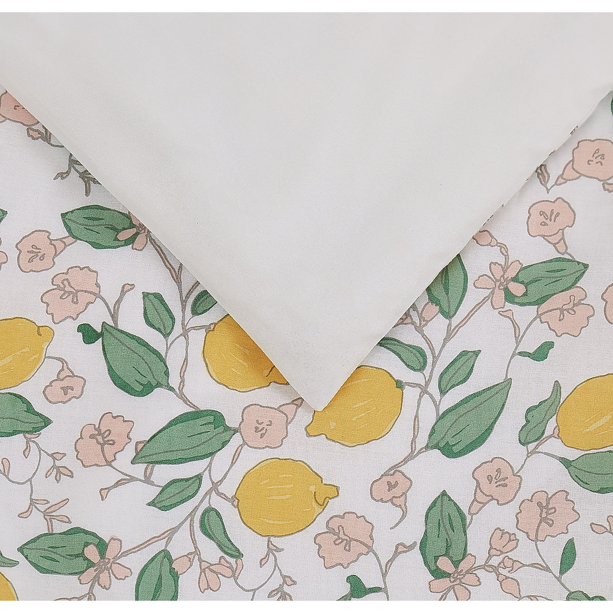 Brooklyn Loom Lemon Verbena 3-Piece Full/Queen Duvet Cover Set (DCS3577FQ-1800)