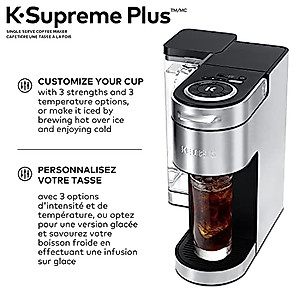 K-Supreme Plus Single Serve K-Cup Pod Coffee Maker