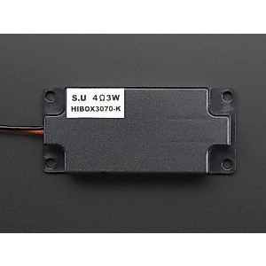 Adafruit Stereo Enclosed Speaker Set - 3W 4 Ohm