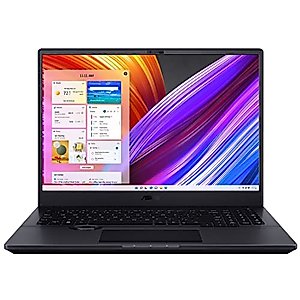 ASUS ProArt Studiobook H7600ZX Home & Business Laptop (Intel i7-12700H 14-Core, 32GB DDR5 4800MHz RAM, 2X 1TB SSD, GeForce RTX 3080 Ti, 16.0" 60Hz Win 11 Home) (Renewed)