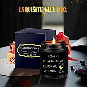 SOGLIM Scented Candle - Romantic Mens Gifts, Husband Gifts from Wife - Gifts Anniversary for Him, Boyfriend, Ex Husband Gifts - Marriage Anniversary, Wedding Anniversary, Gifts for Hubby Wife