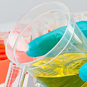 Globe Scientific 5920 Polypropylene Graduated Specimen Container Collection Cup with Pour Spout, 6.5 oz Capacity (Case of 500)