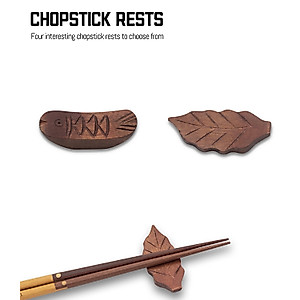 Custom Sandalwood Chopsticks, Engraved With Personalized Names Classic Japanese Style Wood Chop Sticks Set For Chinese Theme Wedding, Housewarmings,Birthday Party Favors and Gifts