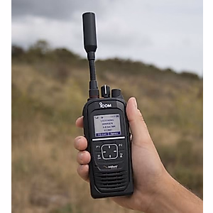 ICOM IC-SAT100 Icom & Iridium Satellite Push-to-Talk PTT Transceiver Two-Way Radio - Global Use