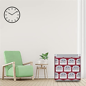 CURTIS FR103BUD Budweiser, Mini Fridge with Freezer - 1.6 Cu Ft Compact Small Beverage Drinks Refrigerator with Reversible Doors - Perfect for Office, Home, Dorm, or Games Room