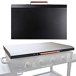 GriddleGuard Hard Cover Lid 36" Blackstone Griddle Aluminum with Hanging Hooks - Made in USA…
