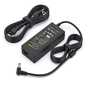 19V Power Cord for Samsung TV 32" UN32J4000, UN32J4000AF, UN32J400DAF, UN32J400DAFXZA, UN32J5205, UN32J5205AF, UN32J5205AFXZA, UN32J5003, UN32J5003AF; Model A4819-FDY, BN44-00835A Power Supply Cord