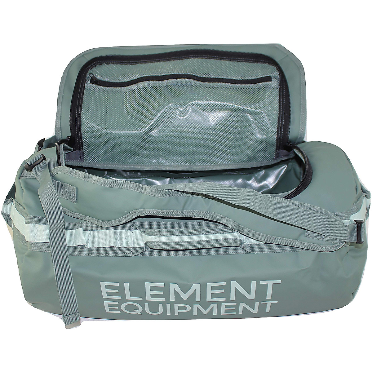 Element Equipment Trailhead Duffel Bag Shoulder Straps Waterproof Olive/Green Small