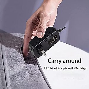 Guy-Tech AC/DC Adapter Compatible with Hitachi Digital 8 Hi8 8mm Video Camcorder VHSC Camera VM-E54A VM-E56A VM-E58A VME56A VME58A VM-H58 VM-H58E Power Supply Cord