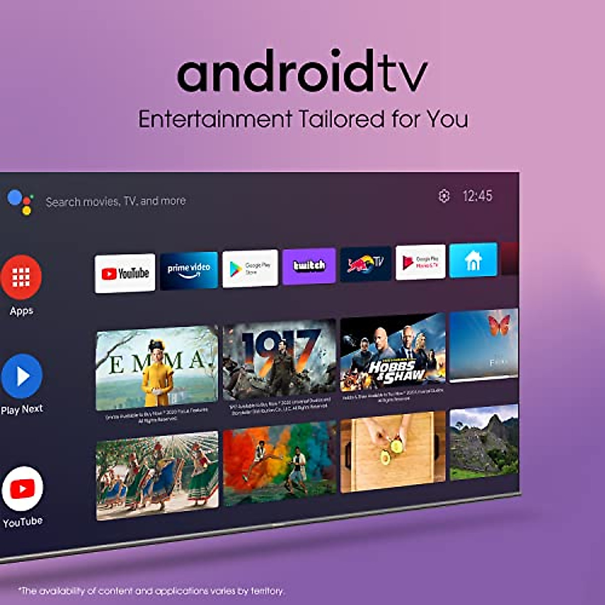 Hisense ULED 4K Premium 75U6G Quantum Dot QLED Series 75-Inch Android 4K Smart TV with Alexa Compatibility, 600-nit HDR10+, Dolby Vision & Atmos, Voice Remote (2021 Model)