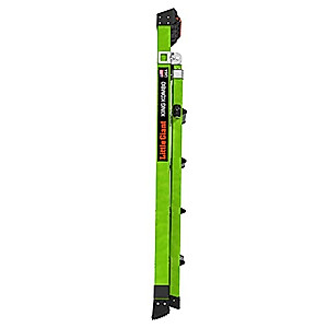 Little Giant Ladders, King Kombo 2.0 XT, Industrial, M6, 6 Ft. A Frame, 10 Ft. Extension, Fiberglass, Type 1AA, 375 lbs Weight Rating, (13936-071), Hi-viz Green