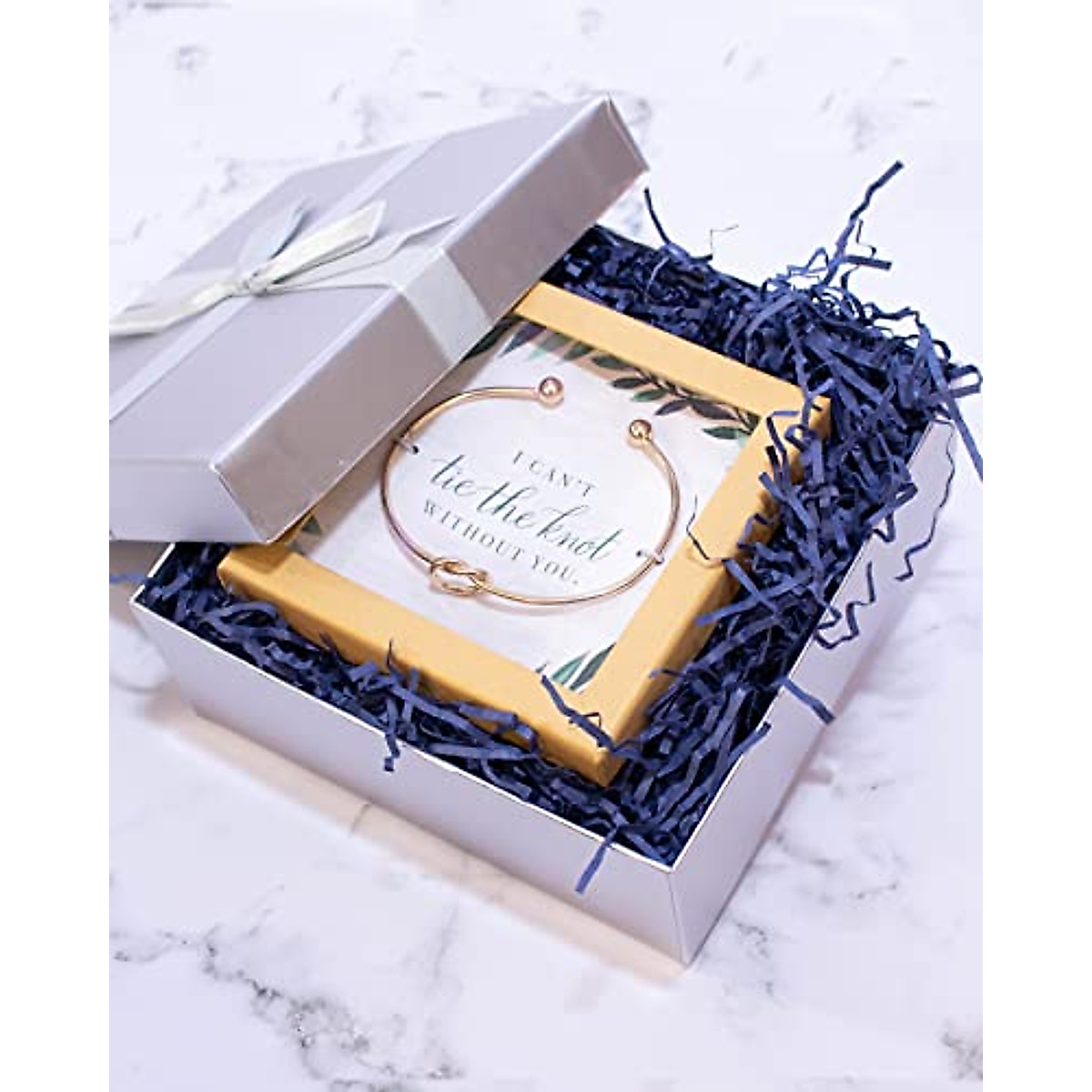 MagicWater Supply Soft & Thin Cut Crinkle Paper Shred Filler (2 LB) for Gift Wrapping & Basket Filling - Blue