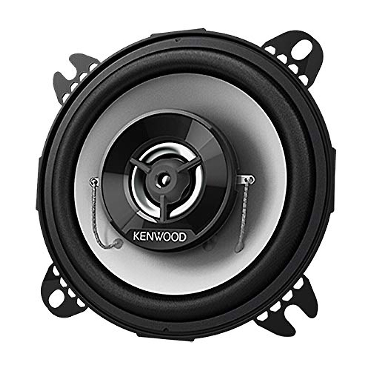 Kenwood Car Audio KFC-S1066 Stage Sound Series 10cm Flush Mount 2-Way 2-Speaker System 220w, Black