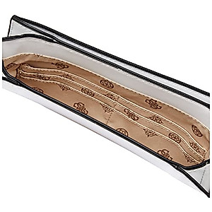 GUESS Abey Crossbody Flap White One Size