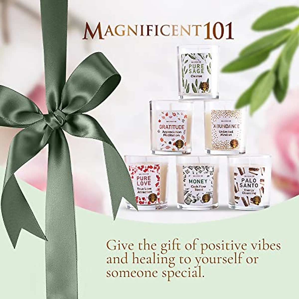 Magnificent 101 Gift KIT Set of 6 Candles