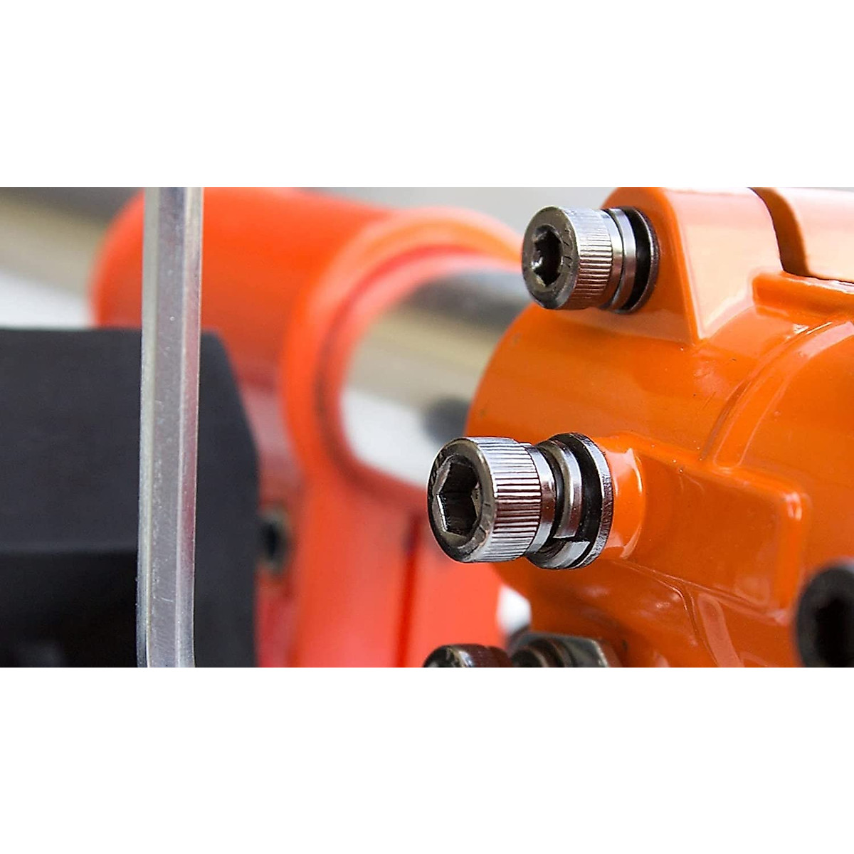 MroMax M2.5x12mm 304 Stainless Steel Hex Socket Head Cap Screws Inner Hex Machine Screws Bolts Combine with Spring Washer and Plain Washers Silver Tone 10Pcs