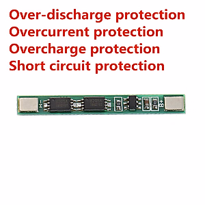 ANMBEST 5PCS 1S 3.7V 4A 18650 Charger PCB BMS Protection Board for Li-ion Lithium Battery Cell