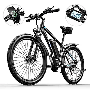 EDIKANI Electric Bike for Adults 29 inch 750w 48v 17.5Ah Class 3 Ebike Battery Power Pedal Assist Throttle Bikes 40 Mileage Electric Bicycle 34mph 21 Speed 25° Uphill Mountain Ebikes UL Certified