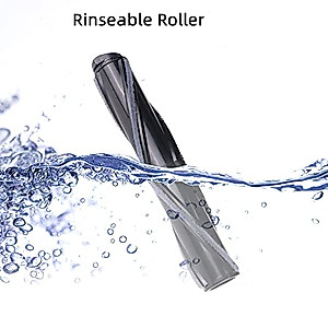 Hardwood Floor Attachment for Dyson V7 V8 V10 V11 V15 Vacuum Cleaners with Extra Replacement Soft Roller Brush Bar Brushroll LED Headlights Floor Brush Attachments