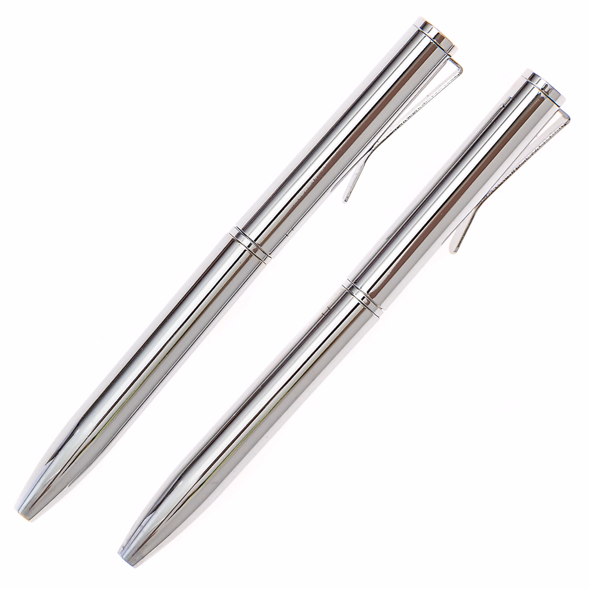 NarwhalCo Set of 2 Small Pens (3.35") for Pocket, Wallet, Planner, Purse or Passport