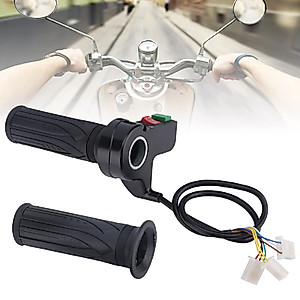 Cerlingwee Throttle Cable,Electric Throttle,General Scooter Throttle, Third Gear Acceleration for Electric Bicycle Throttle Adjustment