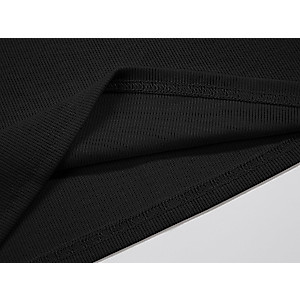 Ivay Women's Scoop Neck Tank Top Sexy Scoop Neck Sleeveless Cotton Ribbed Camisole Shirts