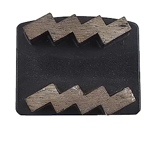 ACTINTOOL Diamond Grinding Metal Tooling for Walkbehind Floor Grinder (Pack of 9)