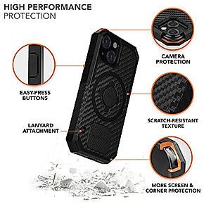 Rokform - iPhone 13 Mini Rugged Case + Pro Series Bike Phone Mount