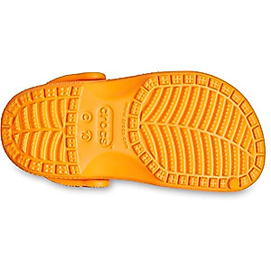 Crocs Jurassic World Classic Clogs, Dinosaur Kid and Toddler Slippers, Orange Zing, 5 US Unisex