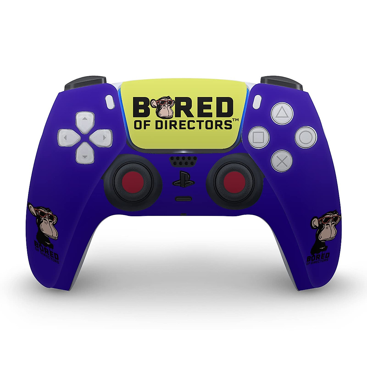 Head Case Designs Officially Licensed Bored of Directors APE #8950 Art Vinyl Faceplate Sticker Gaming Skin Decal Compatible With Sony PlayStation 5 PS5 Digital Edition Console and DualSense Controller