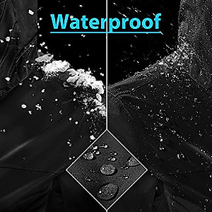 CAMEL CROWN Women's Waterproof Ski Jacket Winter Coat Windbreaker Fleece Inner Snow Hiking Outdoor