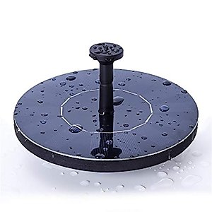 XXXDXDP Hone Decor Solar Pump Standing Floating Solar Bird Bath Water Pumps Pond Pool Garden Yard