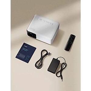 Mini Projector, YOTON Portable Phone Projector 1080P Supported, 6000 Lumens Brightness Home Projector Y3 Compatible with Fire Stick, HDMI, USB, PS5, Xbox, iOS, Android, Laptop