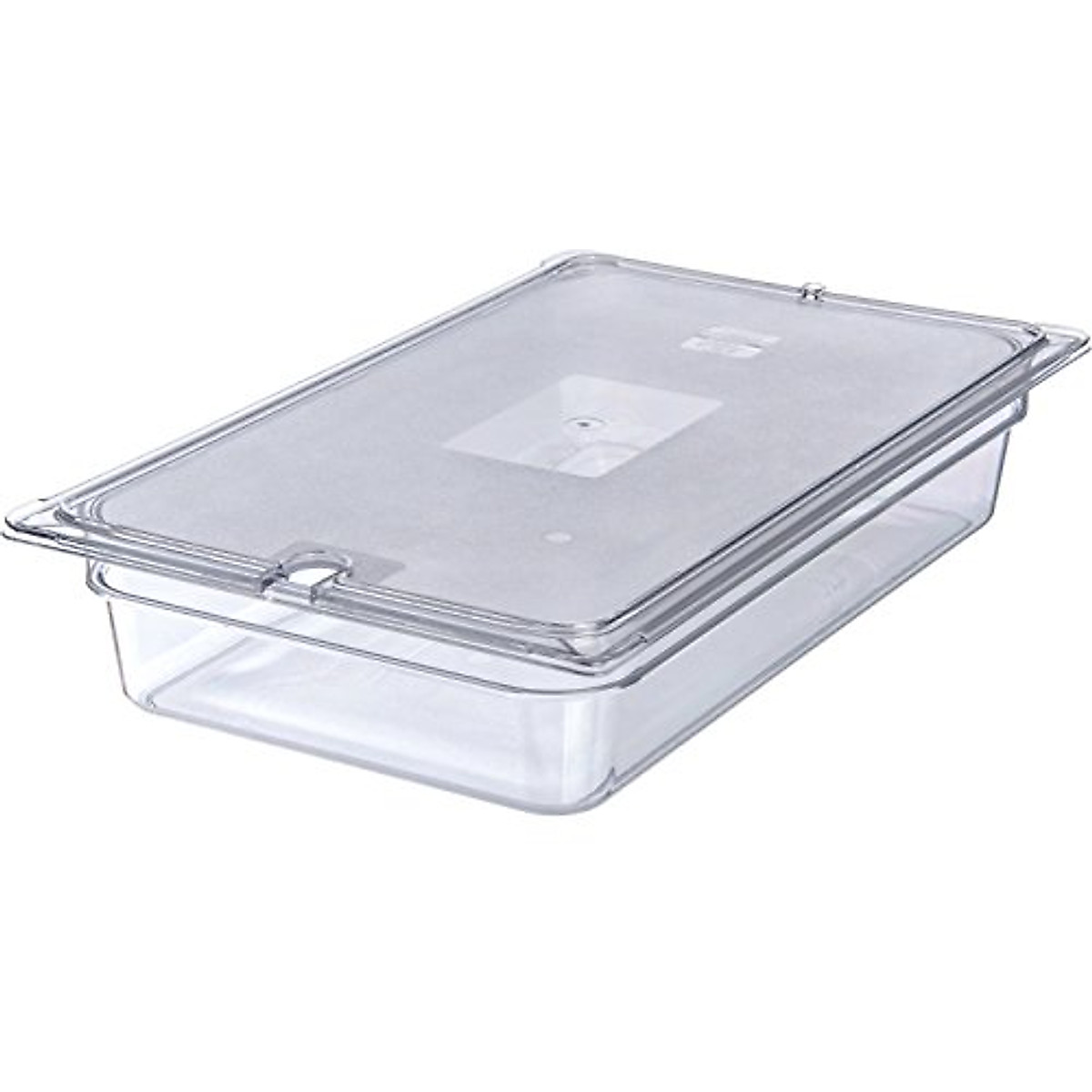 Carlisle FoodService Products StorPlus Plastic Food Pan, 4 Inches, Clear