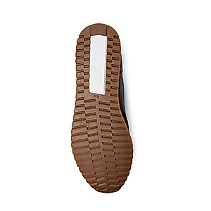 VELEZ Archaeology Tan Leather Backpack for Men + Brown Neoprene Shoes for Men 10.5