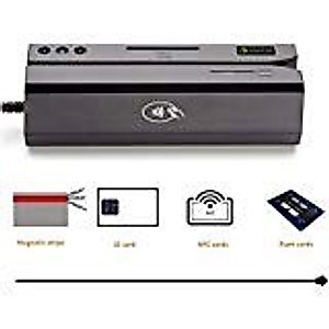 ITOSAYDE USB Magnetic Credit Card Reader - 2024 New 880 for Magstripe,IC,NFC and Psam Cards Reader and Writer, with 10 PCS Blank Cards