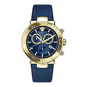 Versace Mens Watches Blue 43 mm Urban Mystique Collection