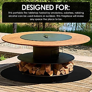 Fire Pit Mat, Fireproof Mat, Terrace fire Pit mats, fire mats, Stove mats, Barbecue Protection mats, Round Lawn Protection mats, Round Under Grill Mat