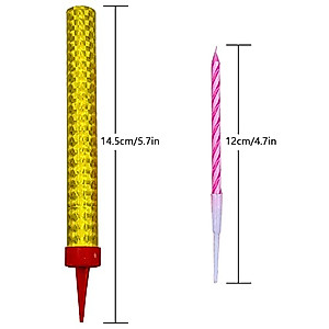 Party Decorations Suitable for Birthday Candles Wedding Anniversaries Valentine's Day Decorations for Party Restaurants and Outdoor Events